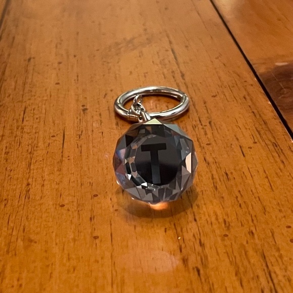 Swarovski | Accessories | Swarovski Crystal T Keychain | Poshmark